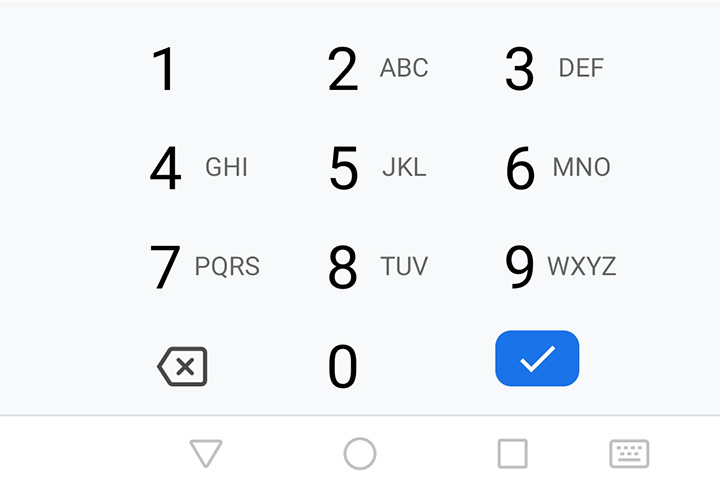 Using the on-screen keyboard