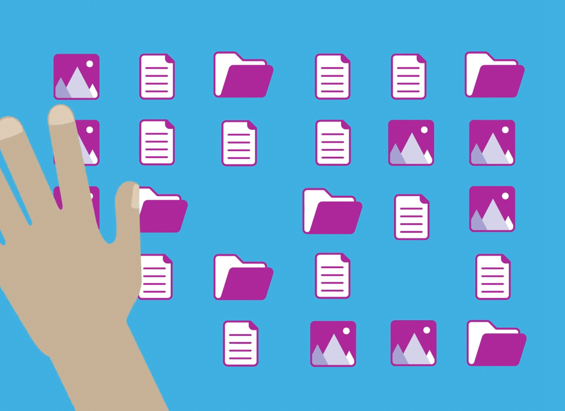 Apple desktop: Managing files, desktop, and profile